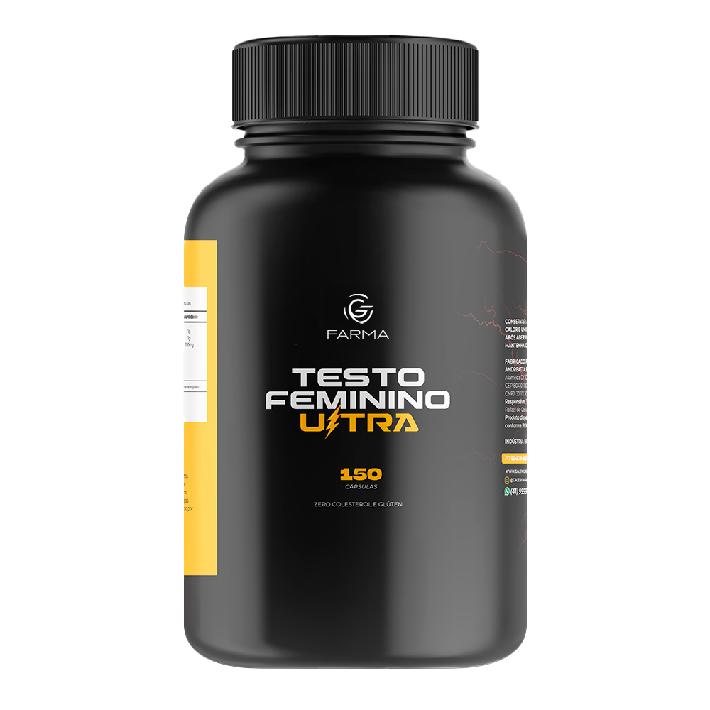 Compre Testo Feminino Ultra 150 Cápsulas com Qualidade | GFarma