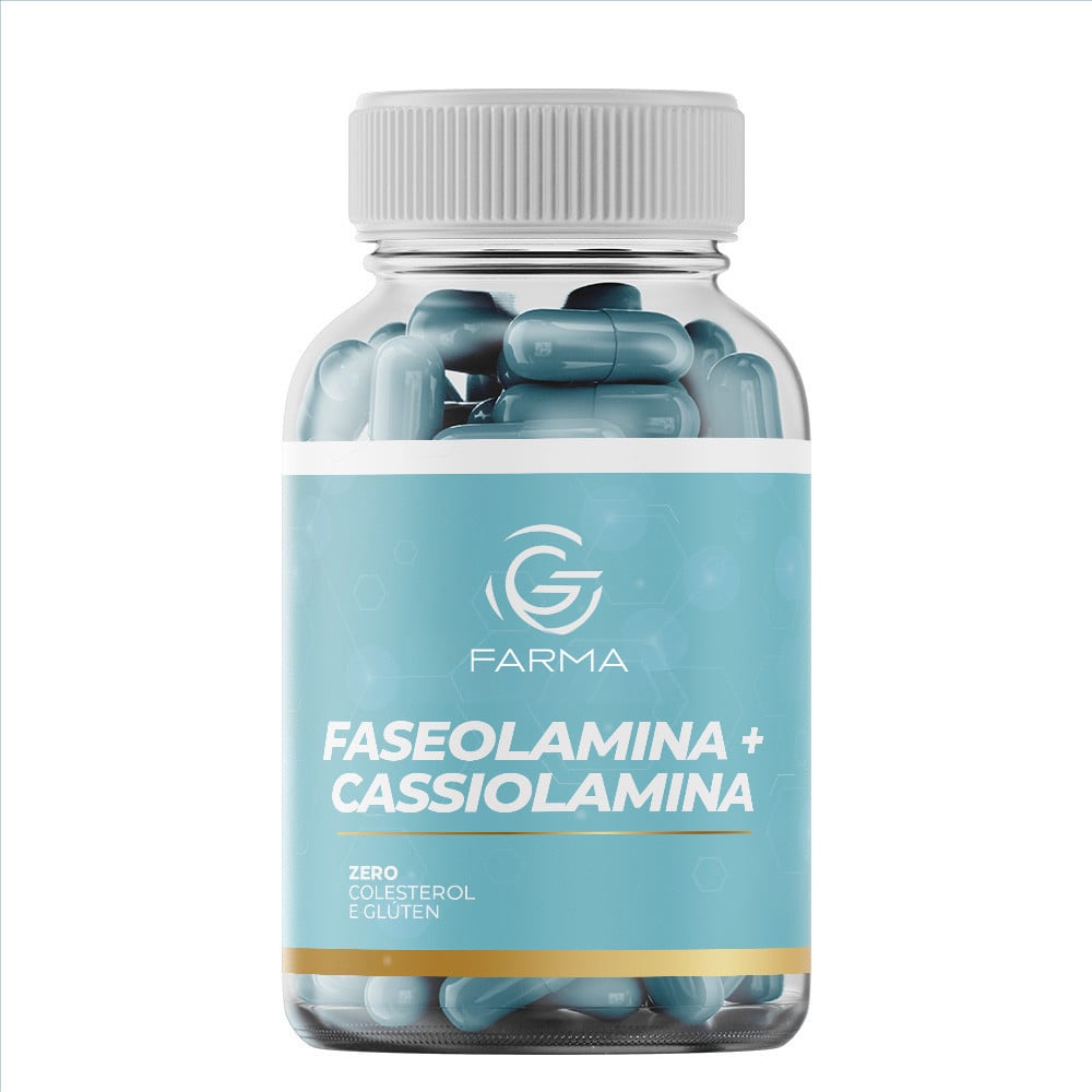 Faseolamina + Cassiolamina 60 Cápsulas - Farmácia de Manipulação